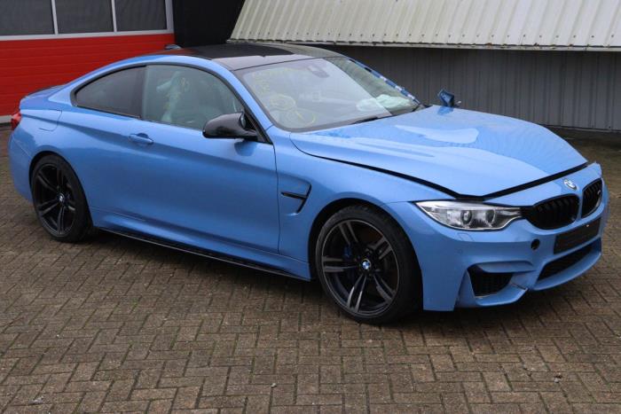 BMW M4 M4 3.0 24V TwinPower Turbo Épave (2015, Métallisé, Bleu)