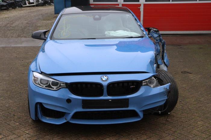 BMW M4 M4 3.0 24V TwinPower Turbo Épave (2015, Métallisé, Bleu)