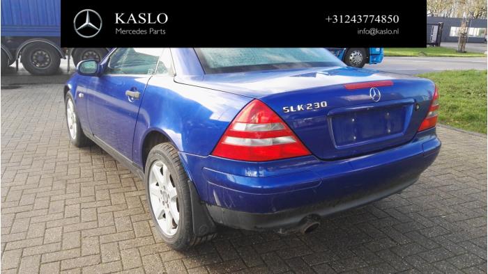 Mercedes SLK 2.3 230 K 16V Salvage vehicle (1997, Blue)