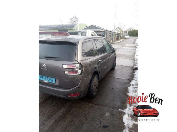 Citroen C4 Grand Picasso 1.6 BlueHDI 120 Damaged vehicle (2015, Gray)