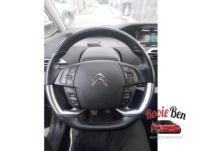 Citroen C4 Grand Picasso 1.6 BlueHDI 120 Damaged vehicle (2015, Gray)