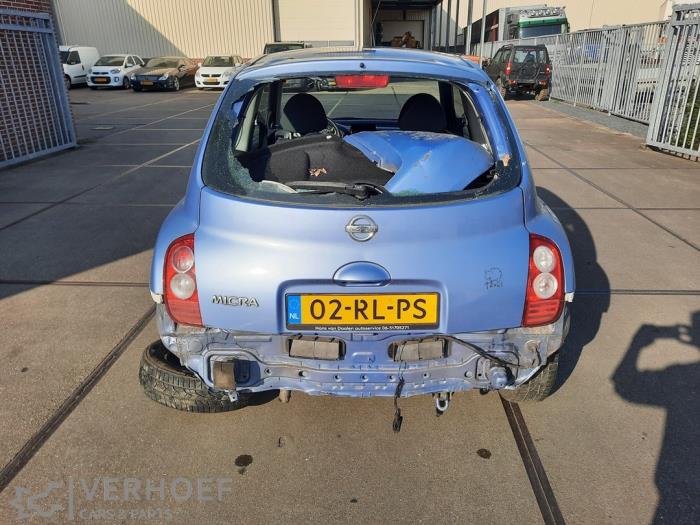 Nissan Micra 1.0 16V Salvage vehicle (2005, Blue)