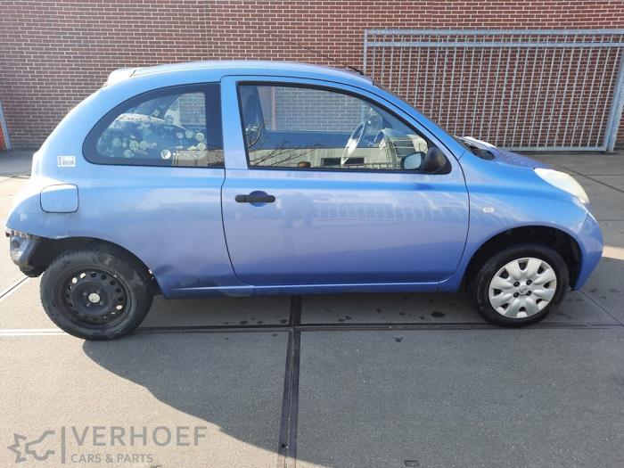 Nissan Micra 1.0 16V Salvage vehicle (2005, Blue)