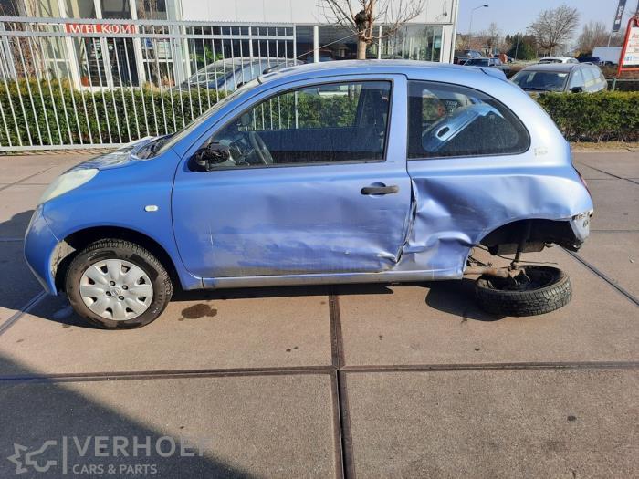 Nissan Micra 1.0 16V Salvage vehicle (2005, Blue)