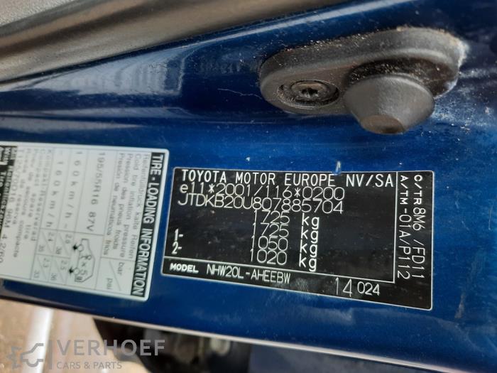 Toyota Prius 1.5 16V Salvage vehicle (2009, Blue)
