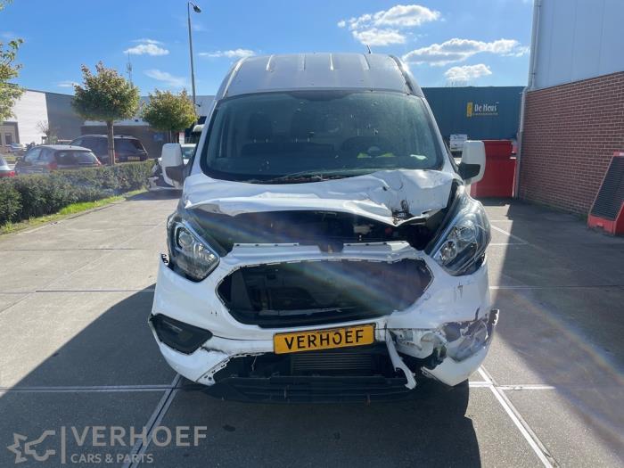 Ford Transit Custom 2.0 TDCi 16V Eco Blue 130 Épave (2018, Blanc)