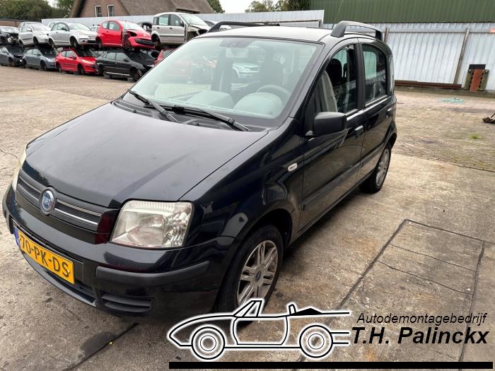 Fiat Panda 1.2 Fire Salvage vehicle (2004, Black) TH Palinckx VOF