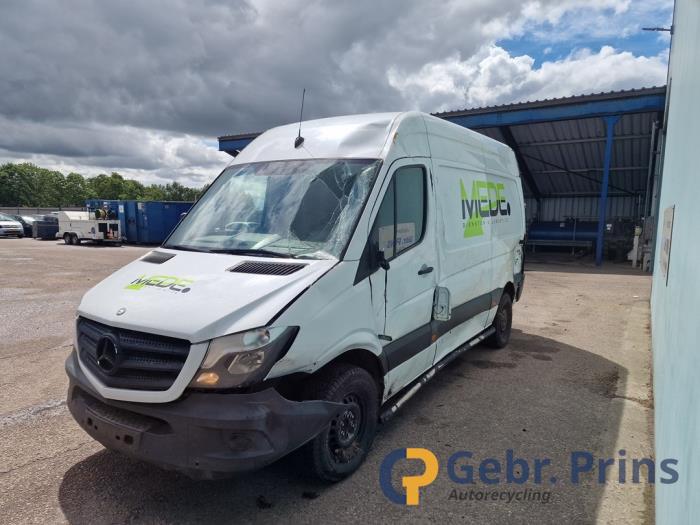 Mercedes Sprinter 3t 216 CDI 16V Épave (2013, Blanc)