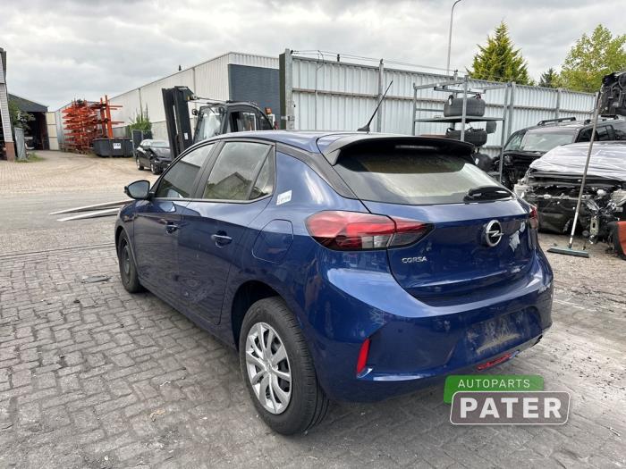 Opel Corsa F 1.2 12V 75 Salvage vehicle (2020, Blue)