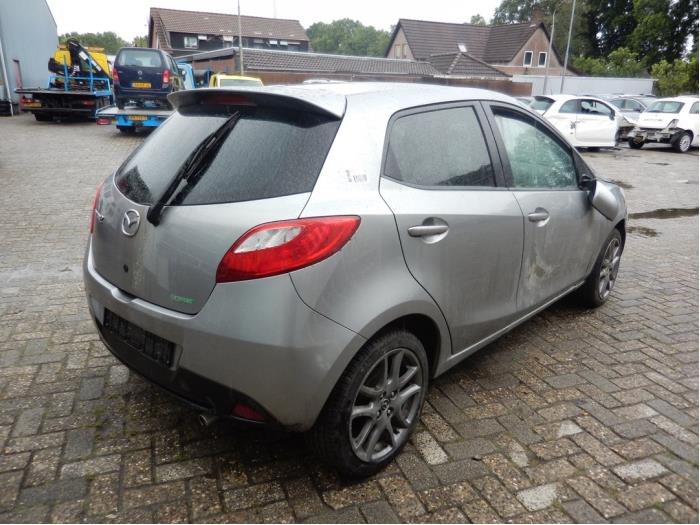 Mazda 2 1.3 16V MZR Salvage vehicle (2012, Gray)
