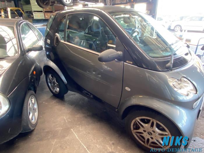Smart Fortwo Coupé 0.7 Salvage vehicle (2003, Black, Gray)