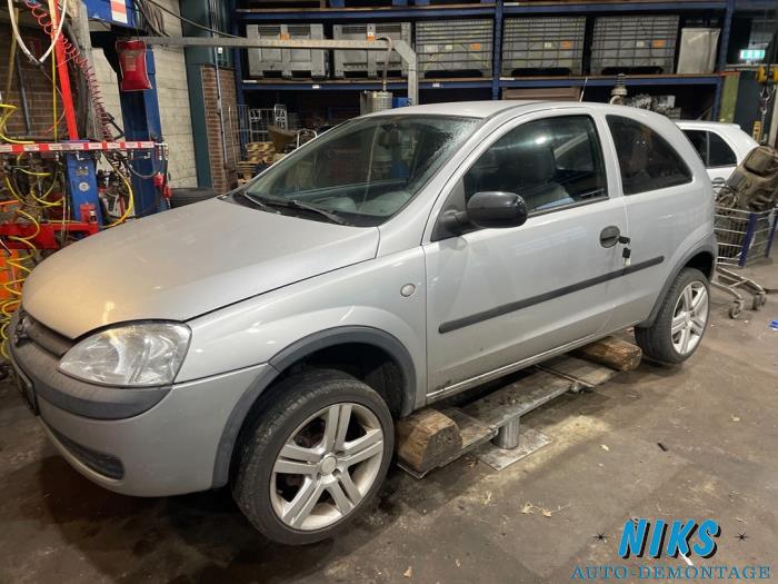 Opel Corsa C 1.2 16V Salvage vehicle (2001, Gray)