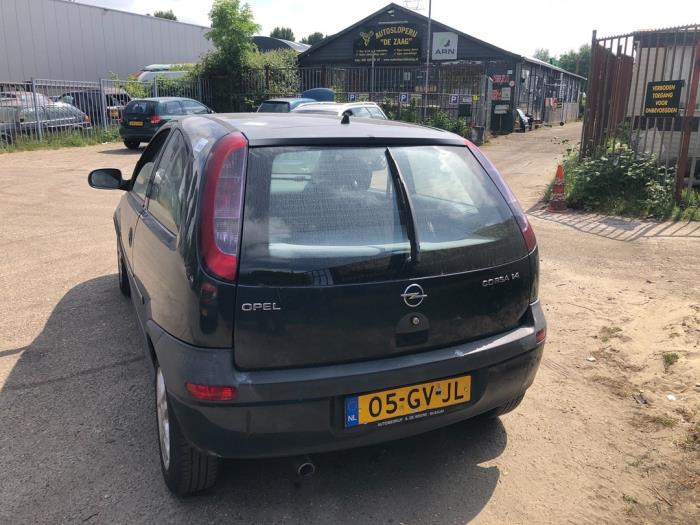 Opel Corsa C 1.4 16V Salvage vehicle (2001, Blue)