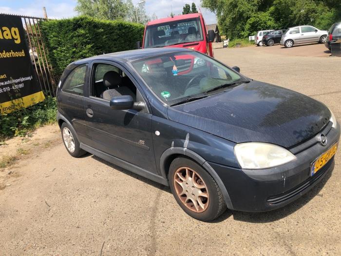 Opel Corsa C 1.4 16V Salvage vehicle (2001, Blue)