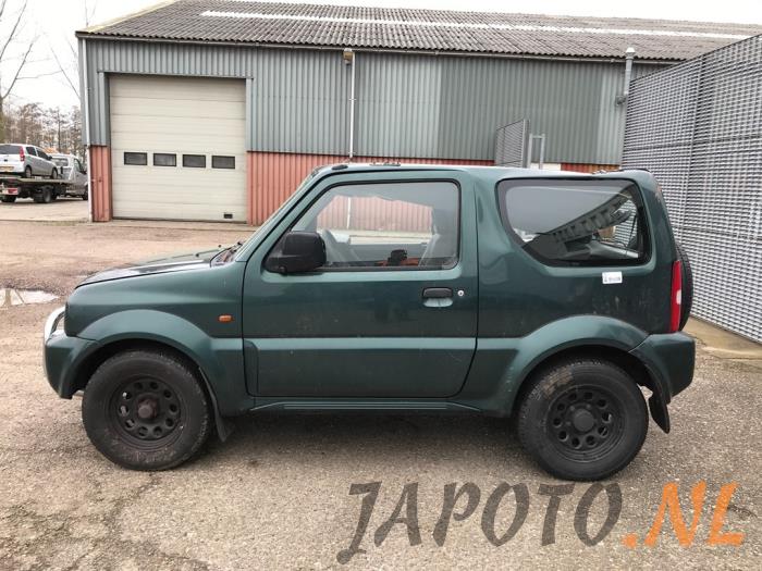 Suzuki Jimny Hardtop 1.3i 16V 4x4 Salvage vehicle (2000, Green)