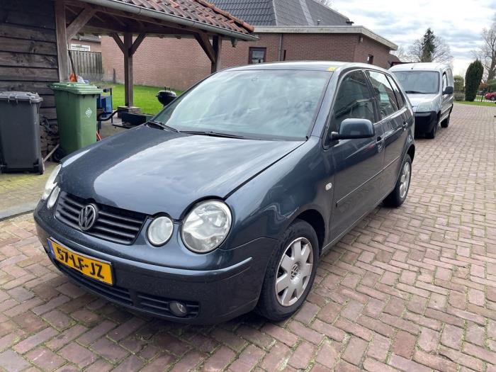 Volkswagen Polo IV 1.2 12V Salvage vehicle (2002, Blue)