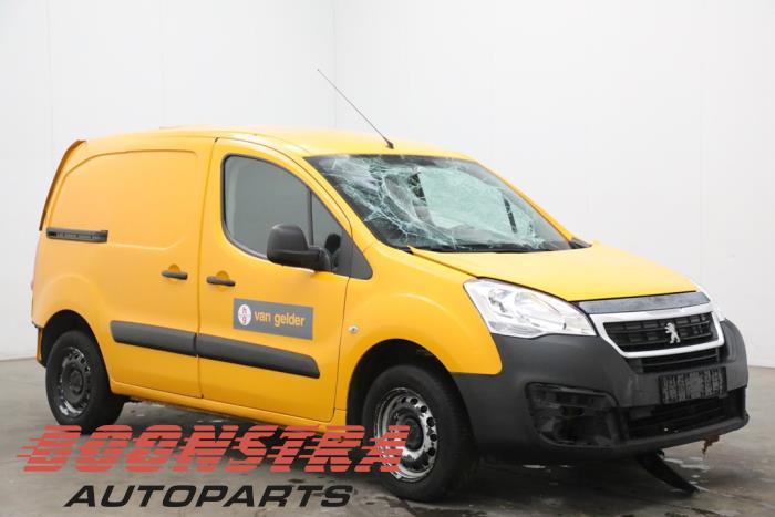 Peugeot Partner 1.6 BlueHDi 100 Salvage vehicle (2018, Yellow)