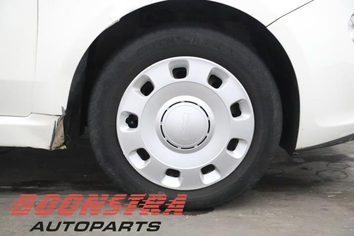 Fiat 500 1.2 69 Épave (2011, Blanc) Boonstra Autoparts
