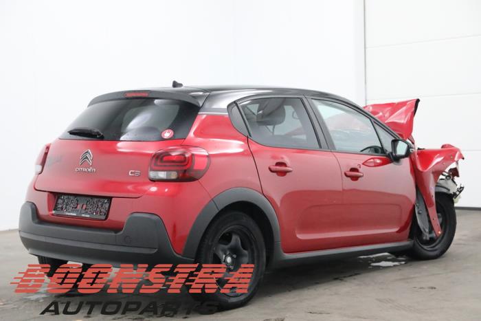 Citroen C3 1.2 Vti 12V PureTech Salvage vehicle (2019, Red)