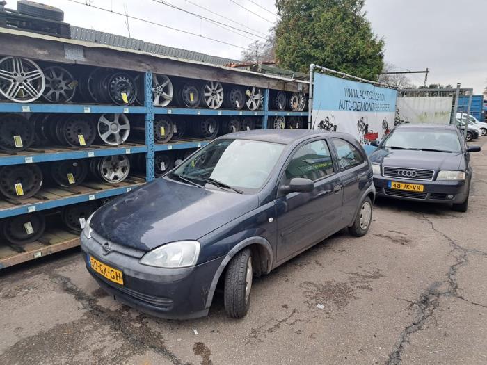 Opel Corsa C 1.2 16V Salvage vehicle (2000, Blue)