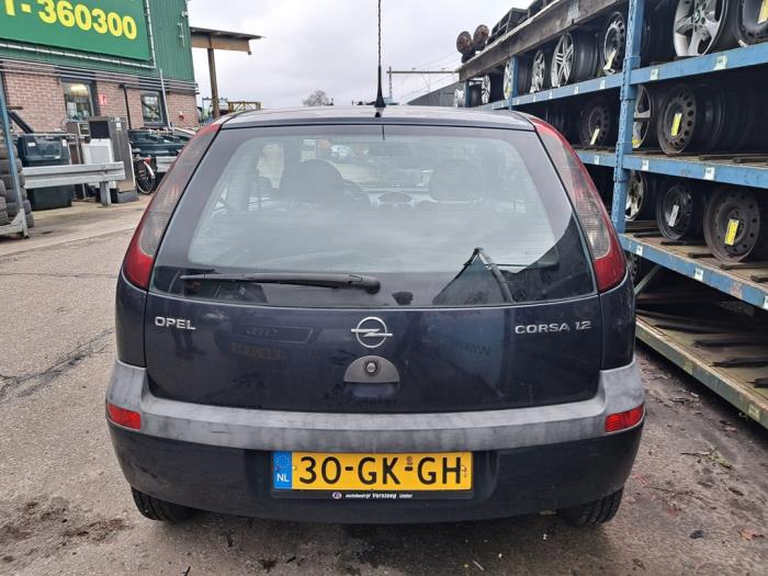 Opel Corsa C 1.2 16V Salvage vehicle (2000, Blue)