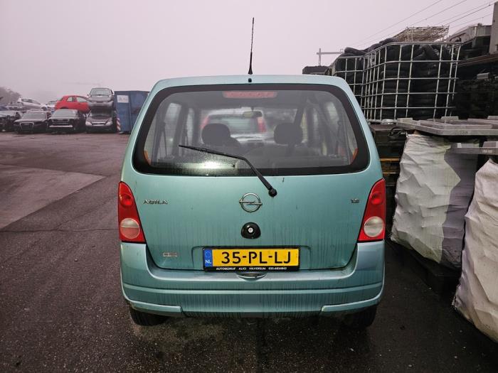 Opel Agila 1.2 16V Salvage vehicle (2004, Green)