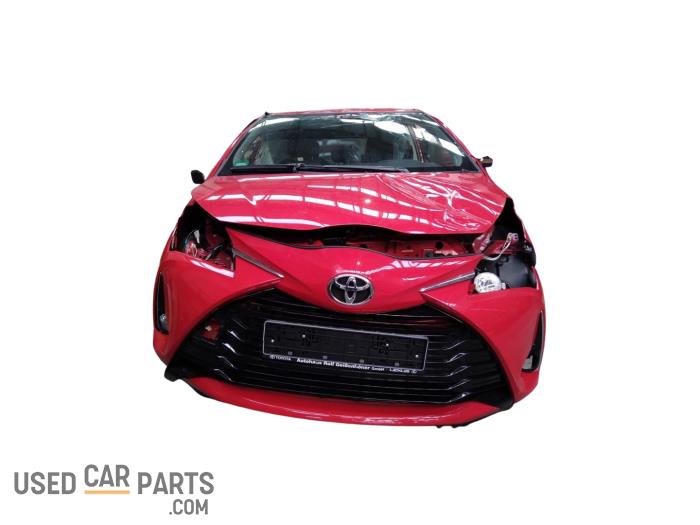 Toyota Yaris III 1.5 16V Dual VVT-iE Salvage vehicle (2019, Red)