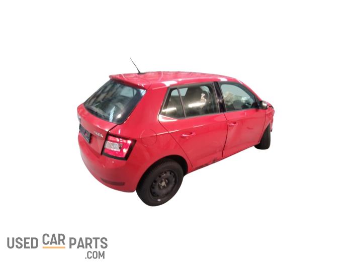 Skoda Fabia III 1.0 12V Salvage vehicle (2019, Red)