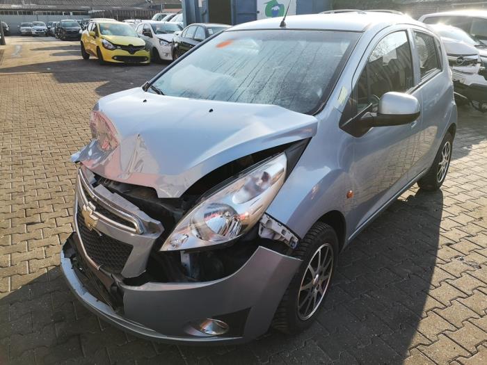 Chevrolet Spark 1.0 16V Salvage vehicle (2010, Blue)