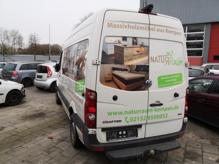 Volkswagen Crafter 2.0 TDI 16V Salvage vehicle (2016, White)