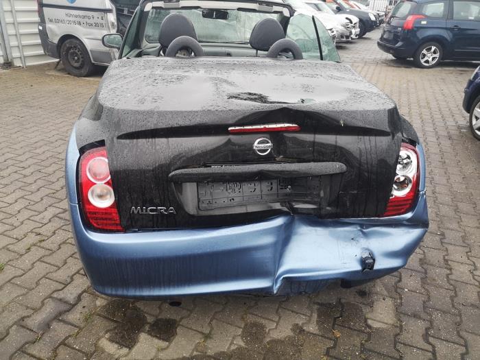Nissan Micra C+C 1.4 16V Salvage vehicle (2006, Blue)