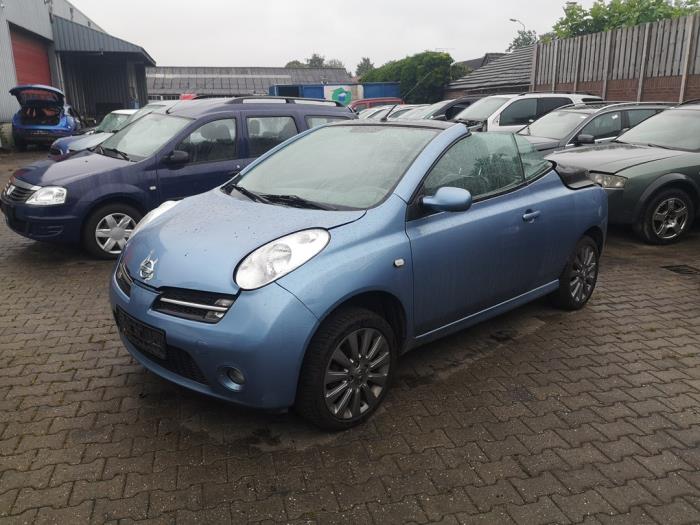 Nissan Micra C+C 1.4 16V Salvage vehicle (2006, Blue)