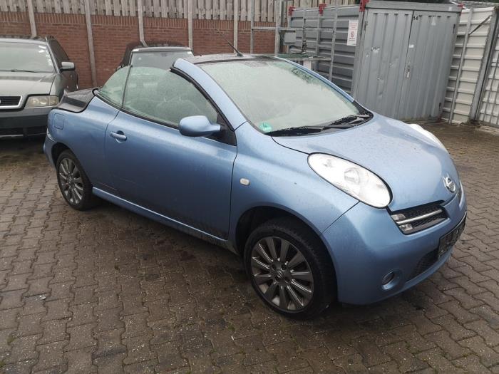 Nissan Micra C+C 1.4 16V Salvage vehicle (2006, Blue)