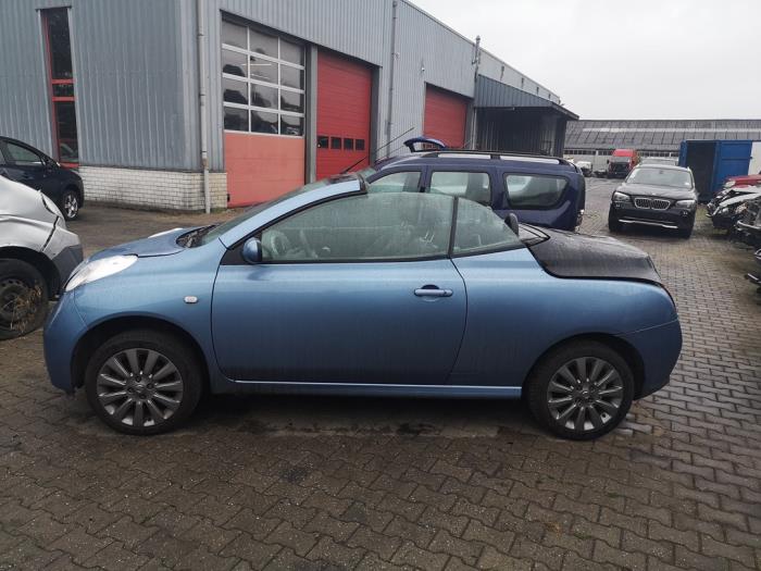 Nissan Micra C+C 1.4 16V Salvage vehicle (2006, Blue)