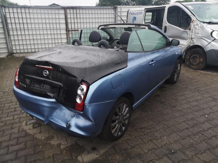 Nissan Micra C+C 1.4 16V Salvage vehicle (2006, Blue)
