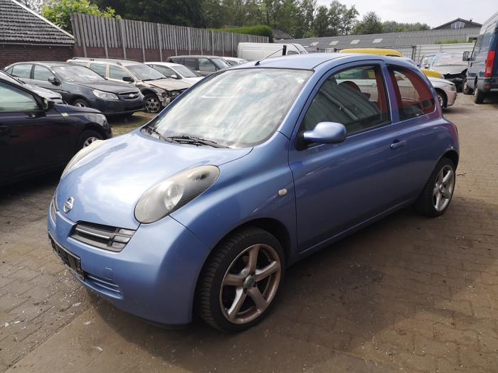 Nissan Micra 1.2 16V Salvage vehicle (2005, Blue)