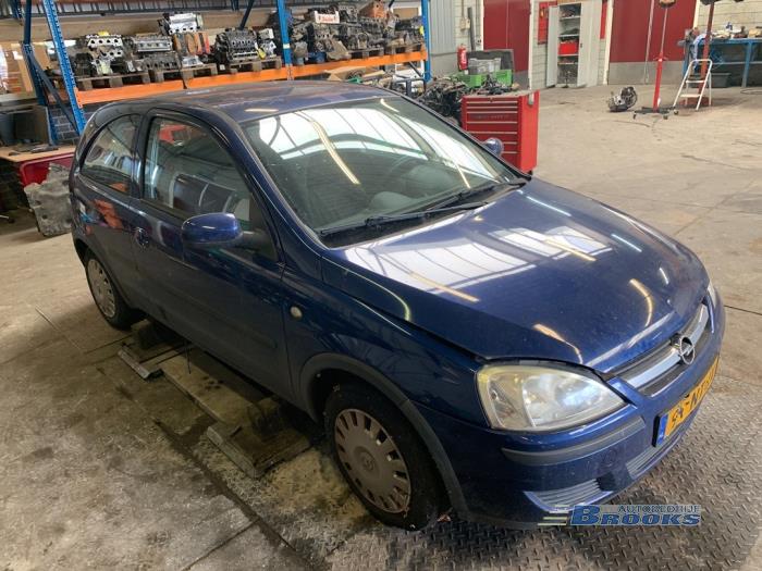 Opel Corsa C 1.2 16V Salvage vehicle (2004, Blue)