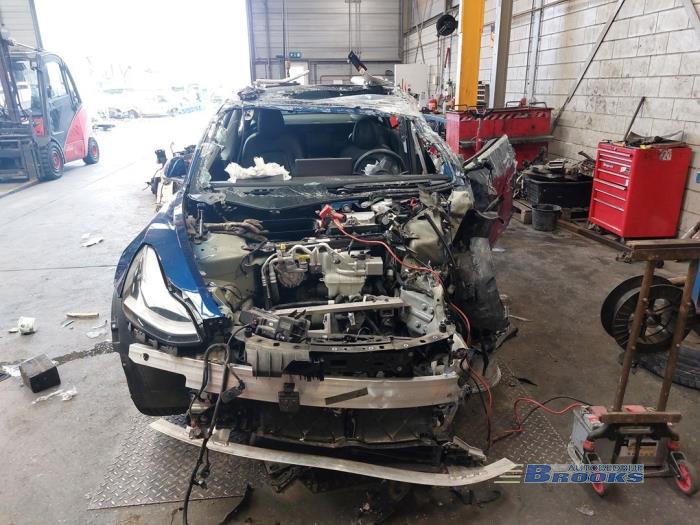 Tesla Model 3 EV AWD Salvage vehicle (2019, Blue)