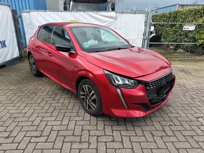 Peugeot 208 II 1.2 Vti 12V PureTech 100 Salvage vehicle (2021, Red)
