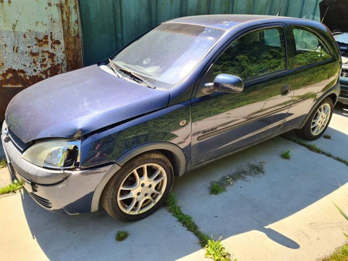Opel Corsa C 1.2 16V Salvage vehicle (2001, Blue)