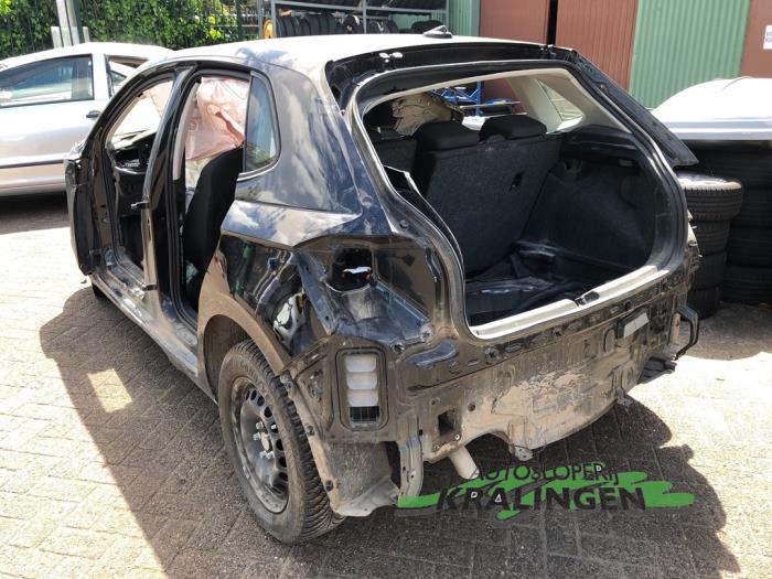 Volkswagen Polo VI 1.0 TSI 12V Damaged vehicle (2019, Black)