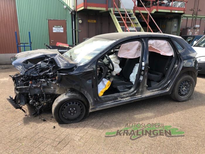 Volkswagen Polo VI 1.0 TSI 12V Damaged vehicle (2019, Black)