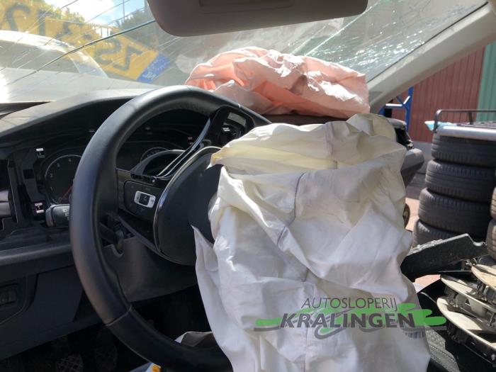 Volkswagen Polo VI 1.0 TSI 12V Damaged vehicle (2019, Black)