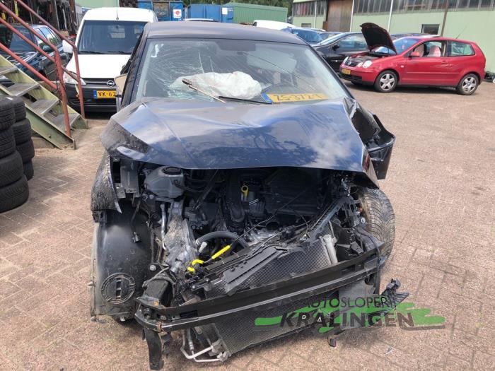 Volkswagen Polo VI 1.0 TSI 12V Damaged vehicle (2019, Black)