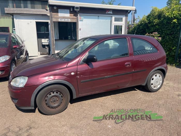 Opel Corsa C 1.2 16V Salvage vehicle (2004, Red)