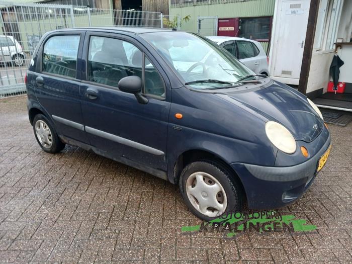 Daewoo Matiz 0.8 S,SE Salvage vehicle (2002, Blue)