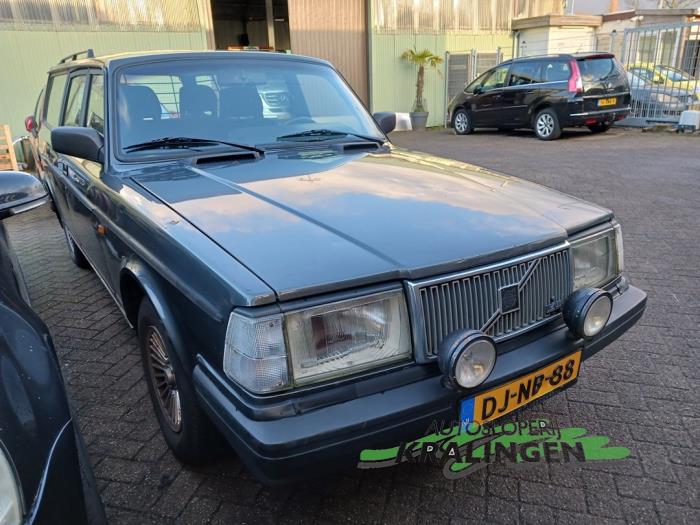 Volvo 240/245 240 Damaged vehicle (1991, Gray)