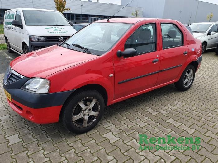 Dacia Logan 1.4 Salvage vehicle (2007, Red)