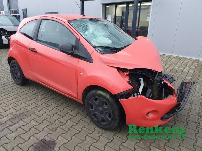 Ford Ka II 1.2 Salvage vehicle (2011, Red)