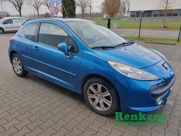 Peugeot 207/207+ 1.4 16V Salvage vehicle (2006, Blue)